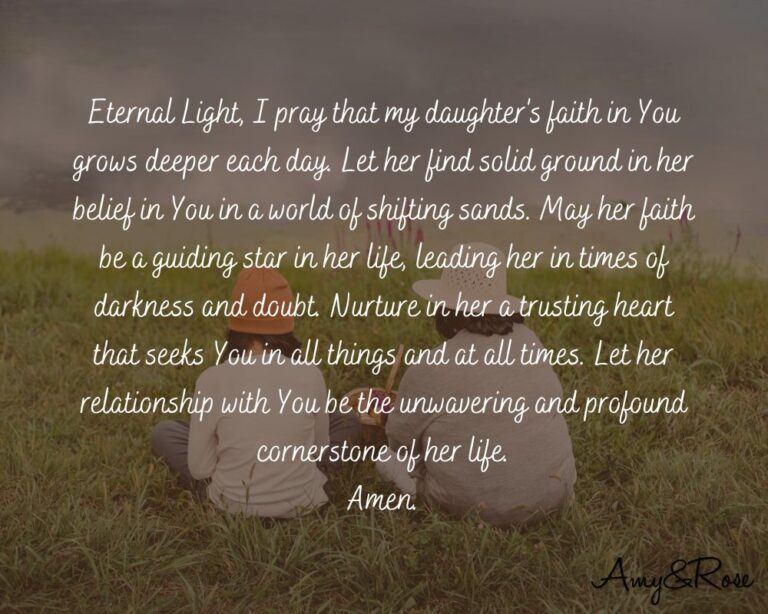 60 Prayers for My Daughter - Heart-touching and Powerful 2025 - AmyandRose